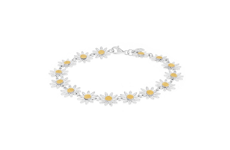 Daisy Chain Bracelet – The Village Goldsmith
